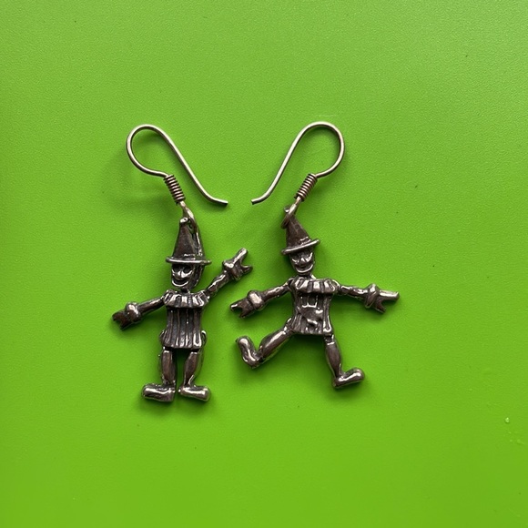 Vintage | Jewelry | Vintage Dangling Jester Earrings | Poshmark